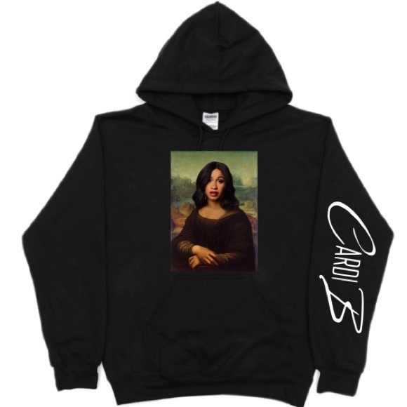 Sweaters | Cardi B Mona Lisa Pullover Hoodie New 224 Boxing Sweater ...